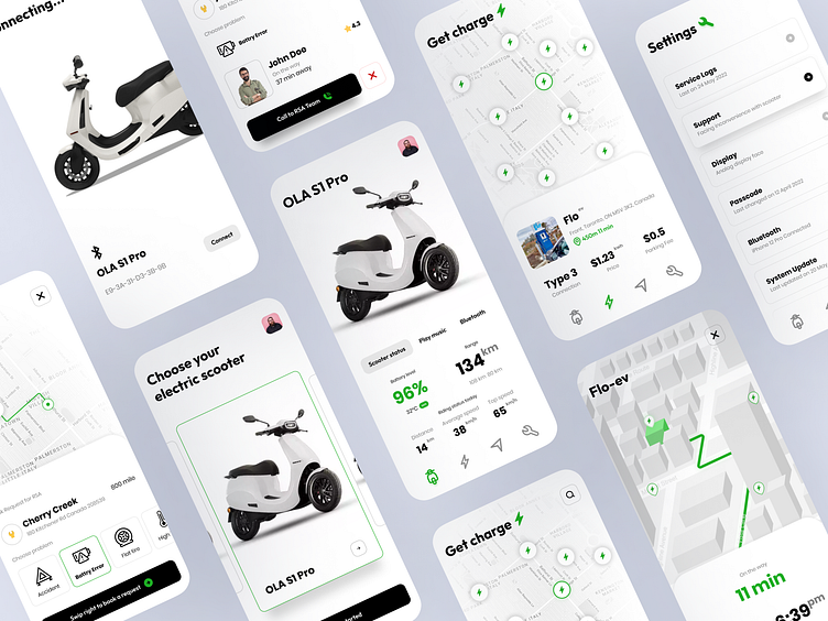 EV Mobile App Concept by IndiaNIC Infotech on Dribbble