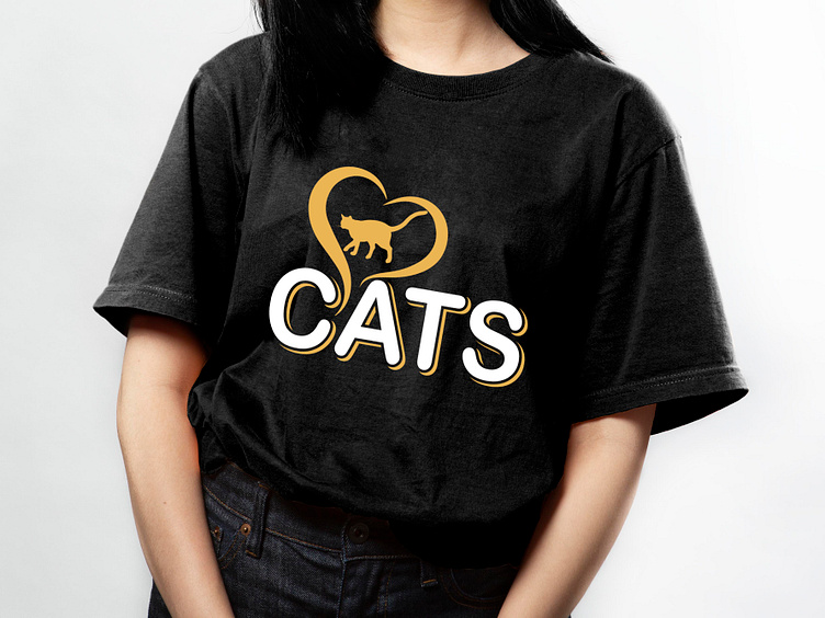 Cat T-shirt Design | Cat Shirt Design | Cat Tee | Cat T-shirts by ...