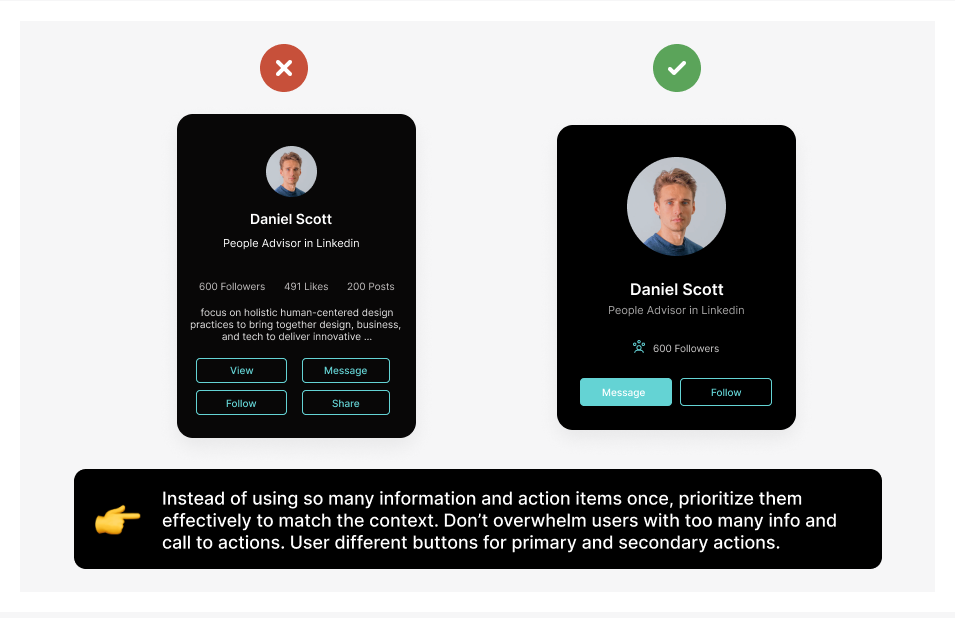 UI UX #12: Information Prioritisation and CTA by Himanshu Sharma on ...