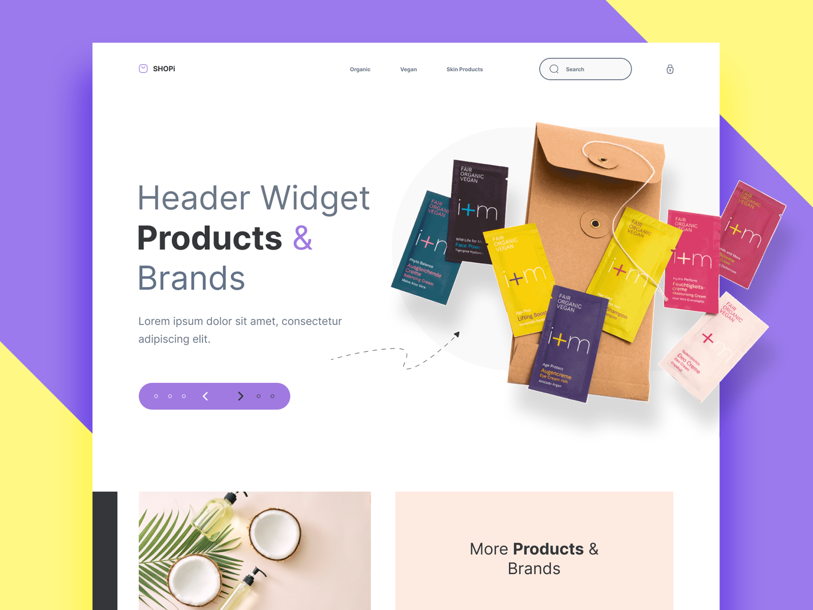 SHOPi - Demo Template by Malte Westedt on Dribbble