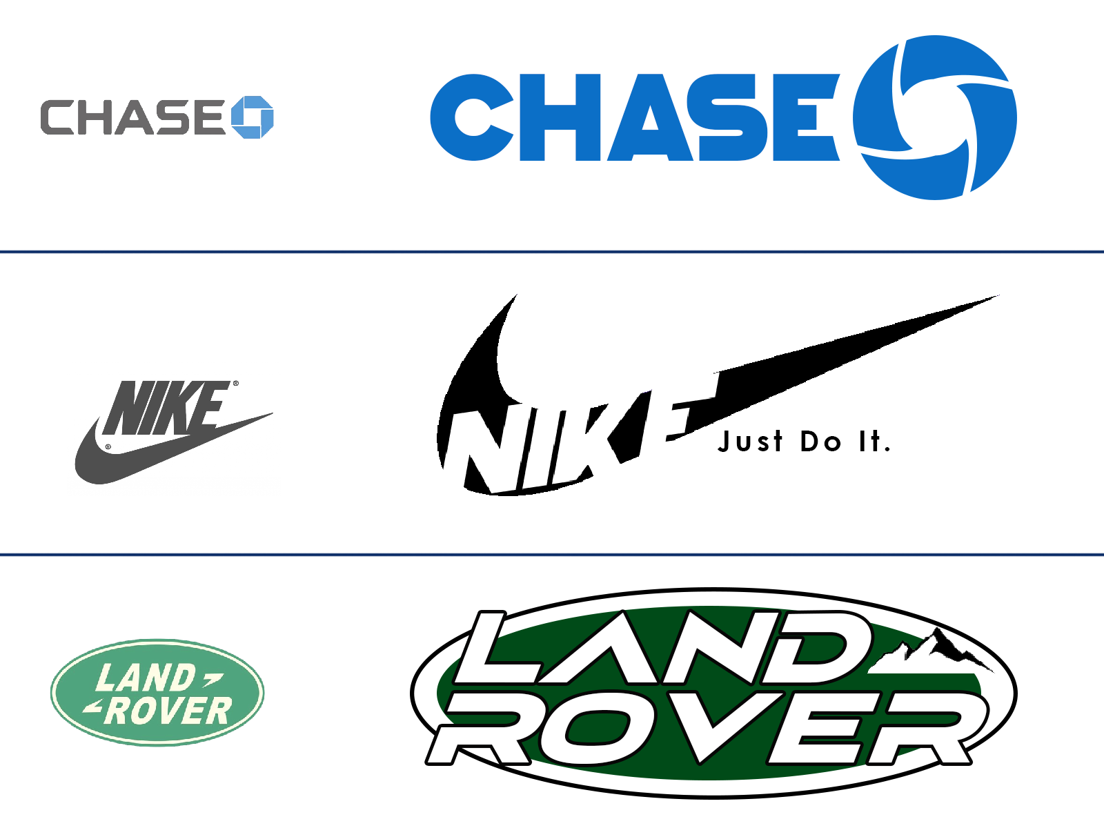 3 Simple Logo Mods by Antony Sanders on Dribbble