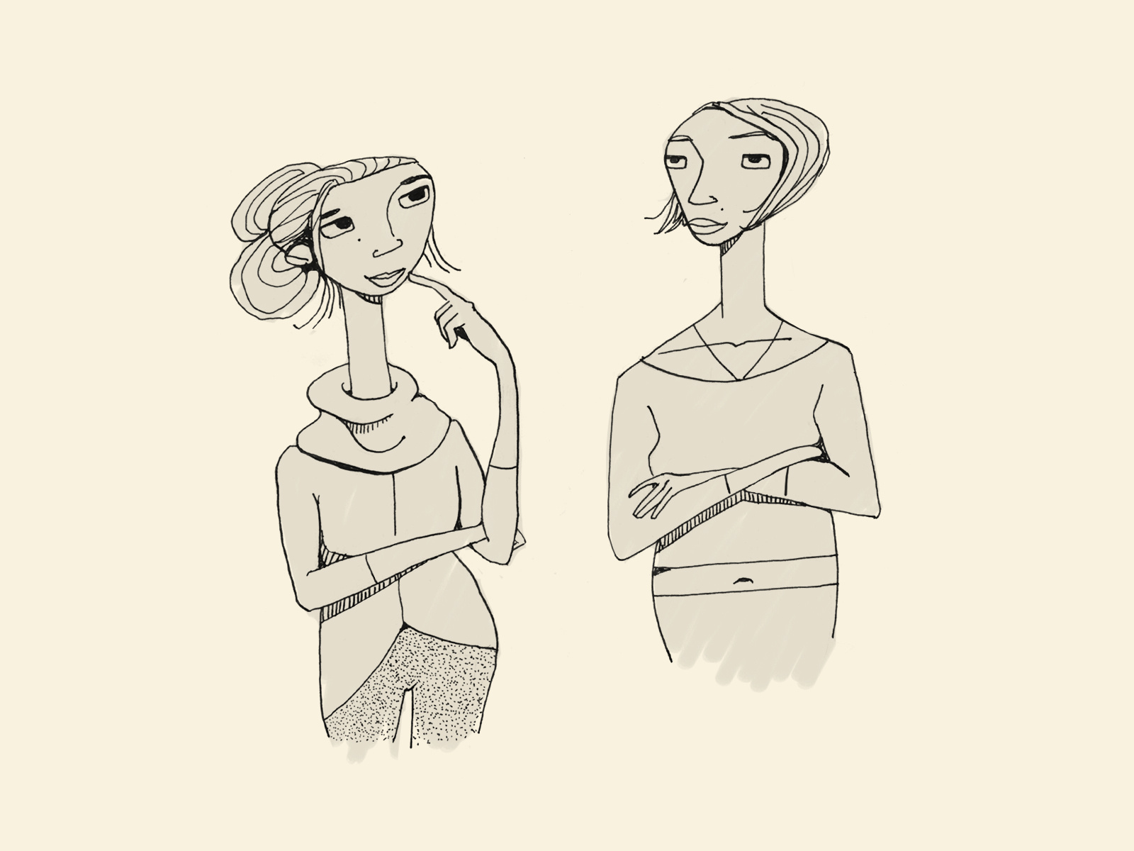 Character poses by Kris Howes on Dribbble