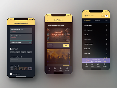 Applause app by Aaron Moody on Dribbble