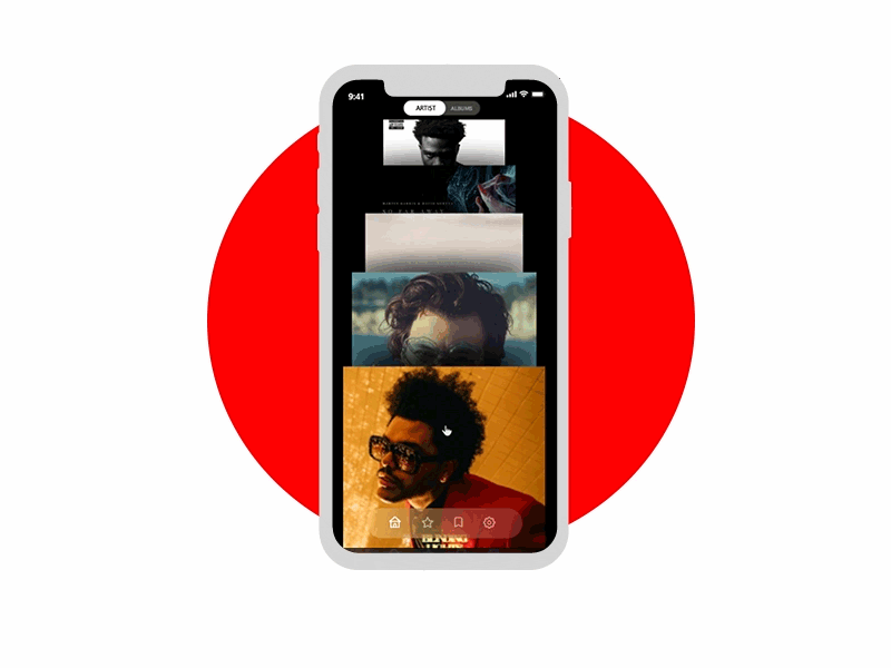 Retro Style Music App by Gopinath kumaravel on Dribbble