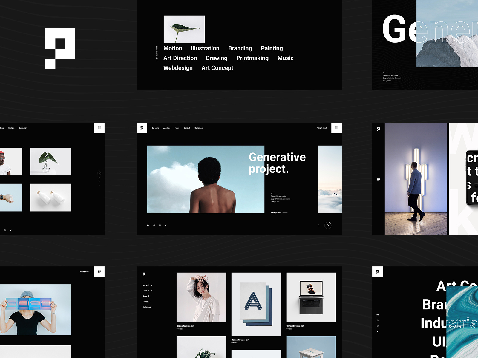 Pearce - Portfolio Theme by Qode Interactive on Dribbble