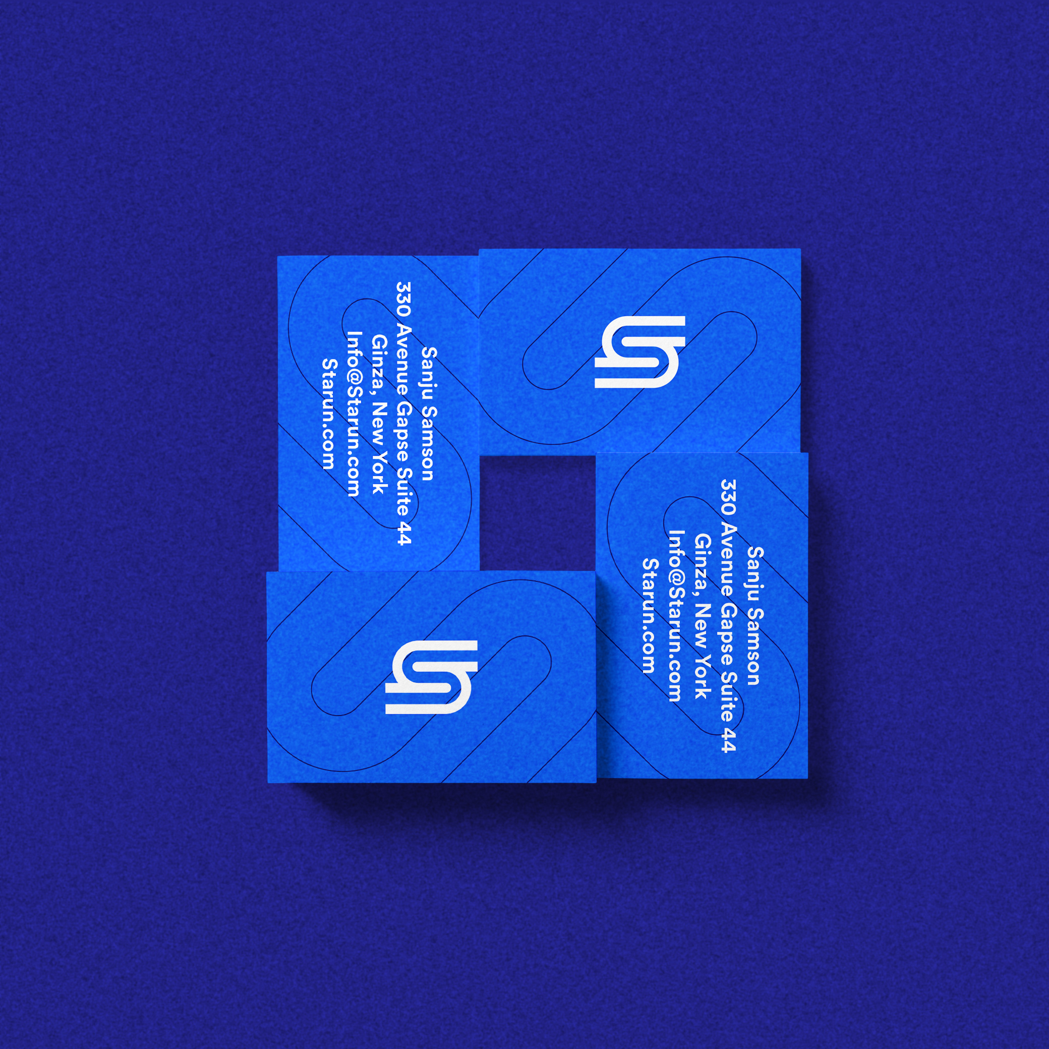 Business card design for Starun by designbyhelios on Dribbble