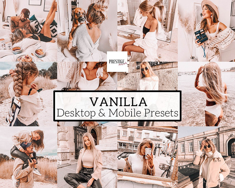 Vanilla Mobile And Desktop Presets by Prestige Photography on Dribbble