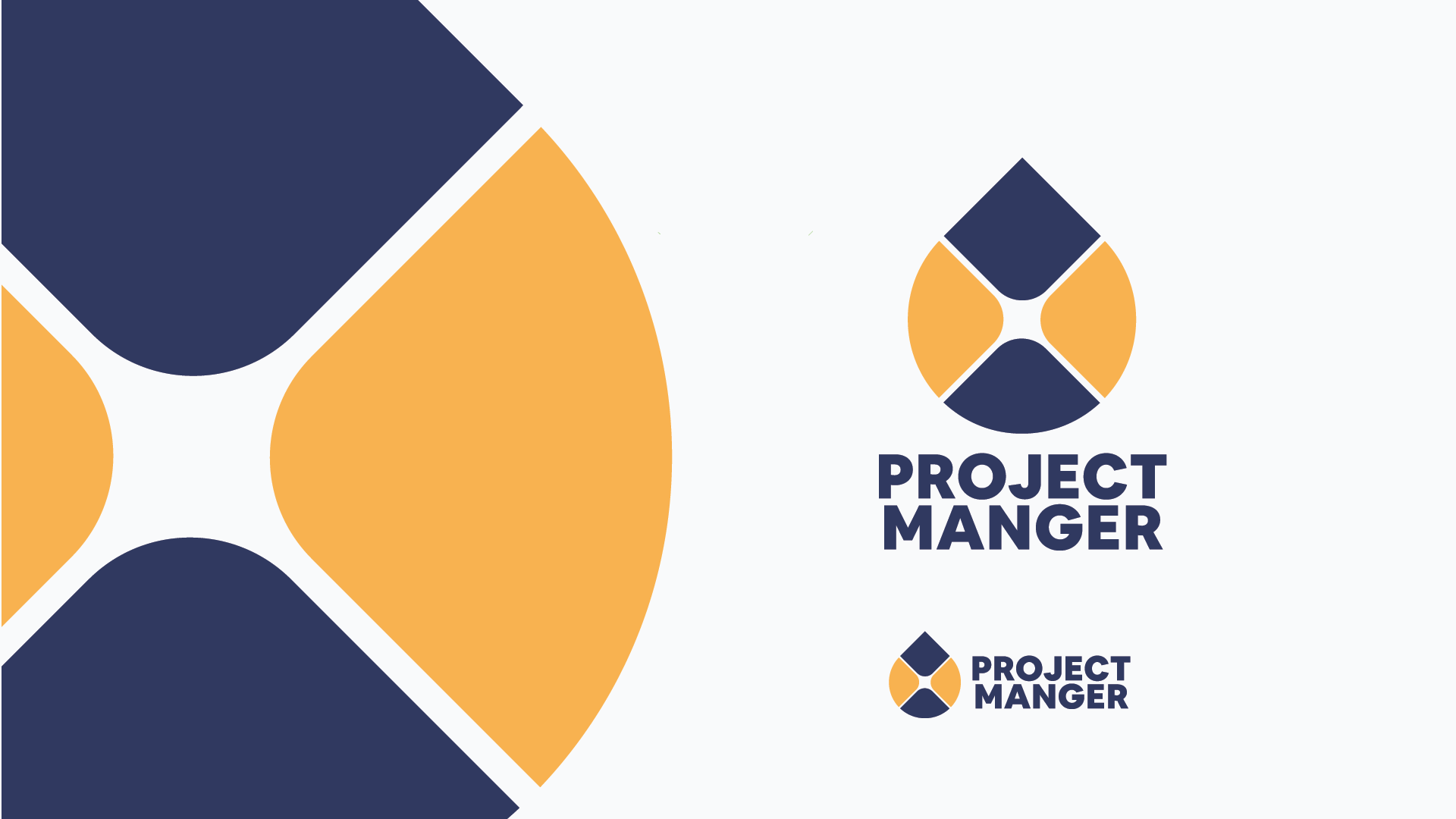 Project Manger Logo Design by Muhammad Hassan on Dribbble