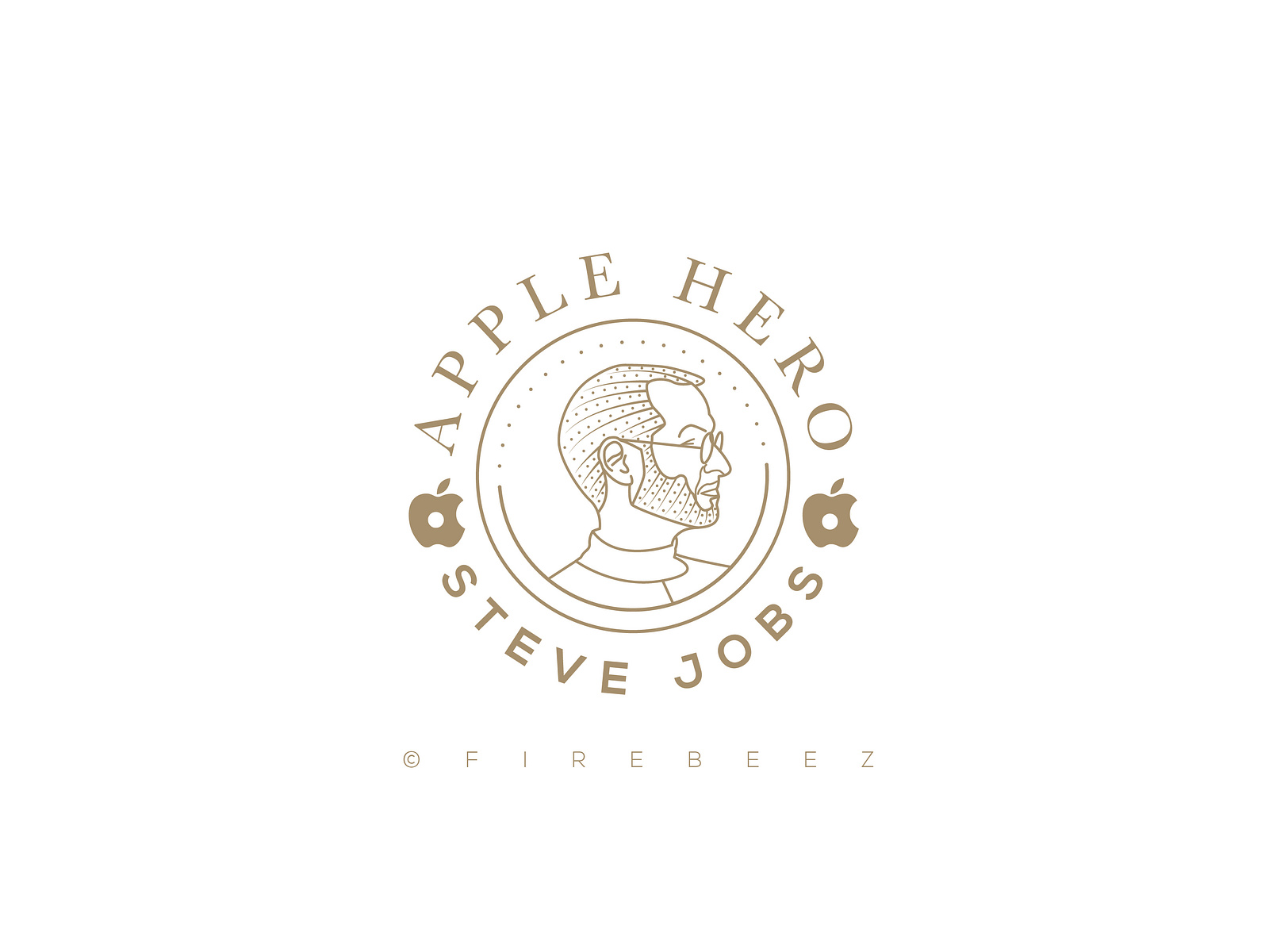 Steve Jobs Fan made Logo Deisgn by Ravichandra GopalaKrishnan on Dribbble