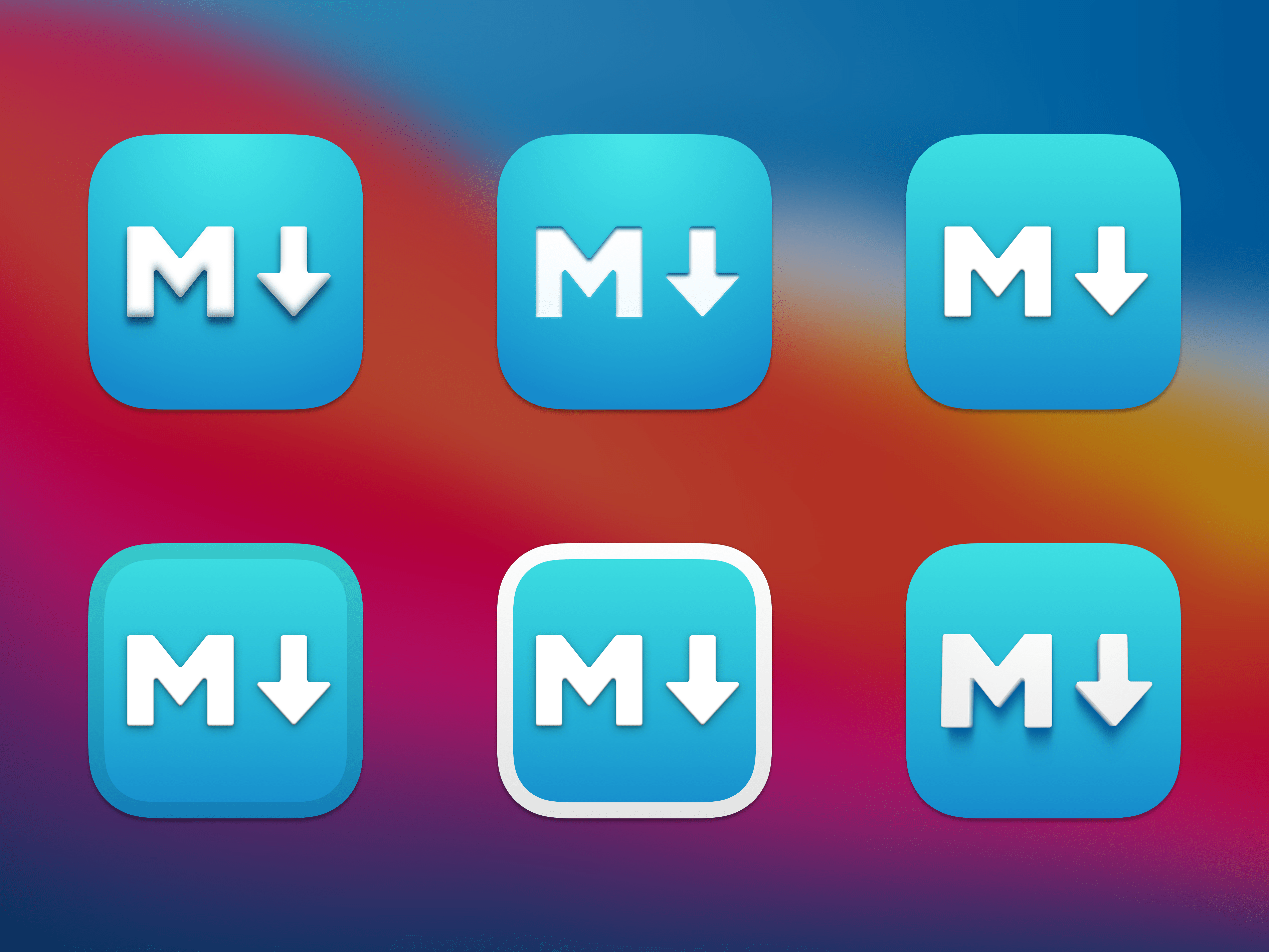 MacDown – macOS 11 Big Sur – App Icon Replacement by Alexander Käßner ...