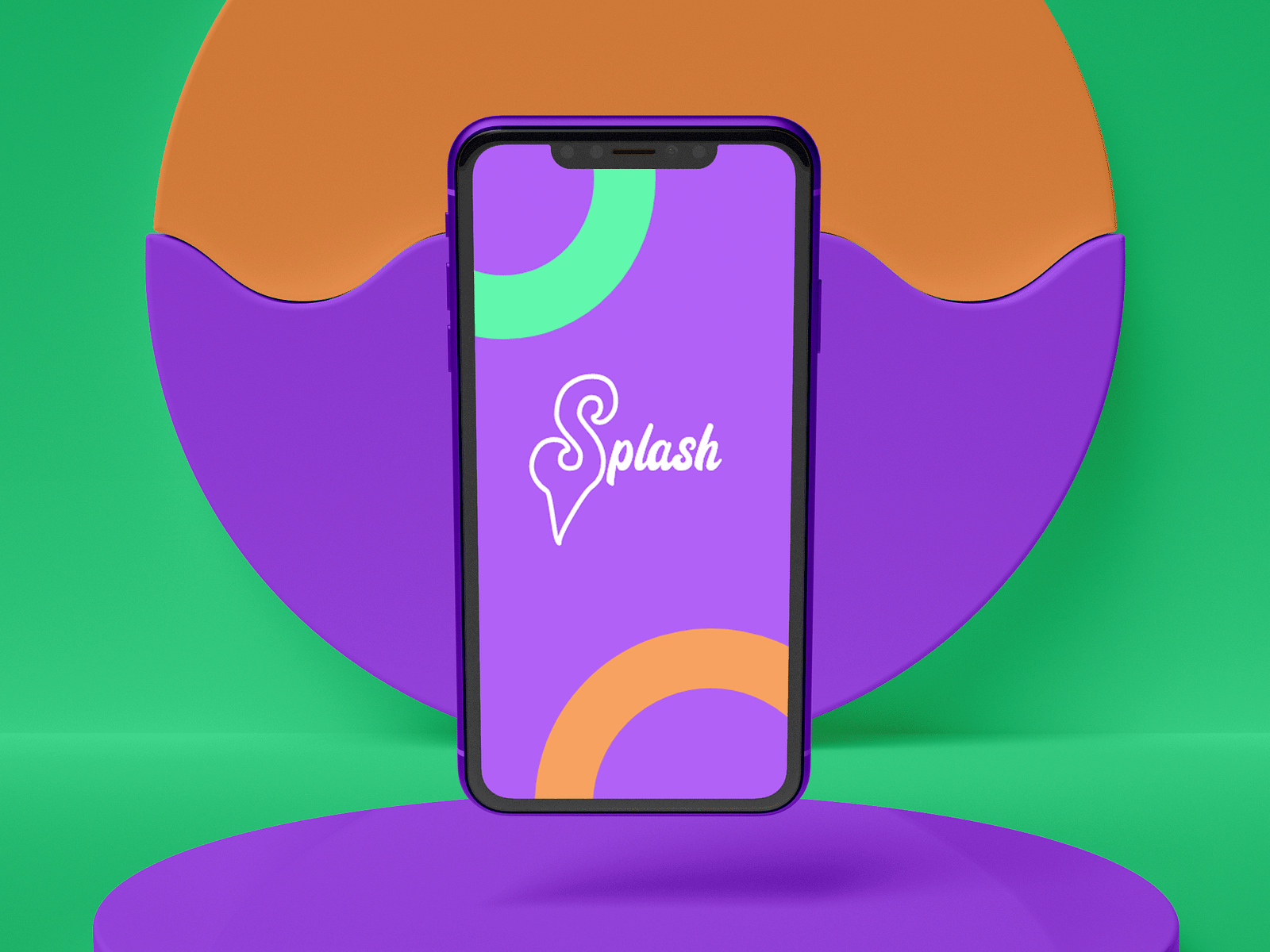 Splash Screen Mockup Design by Abdul Wahab on Dribbble