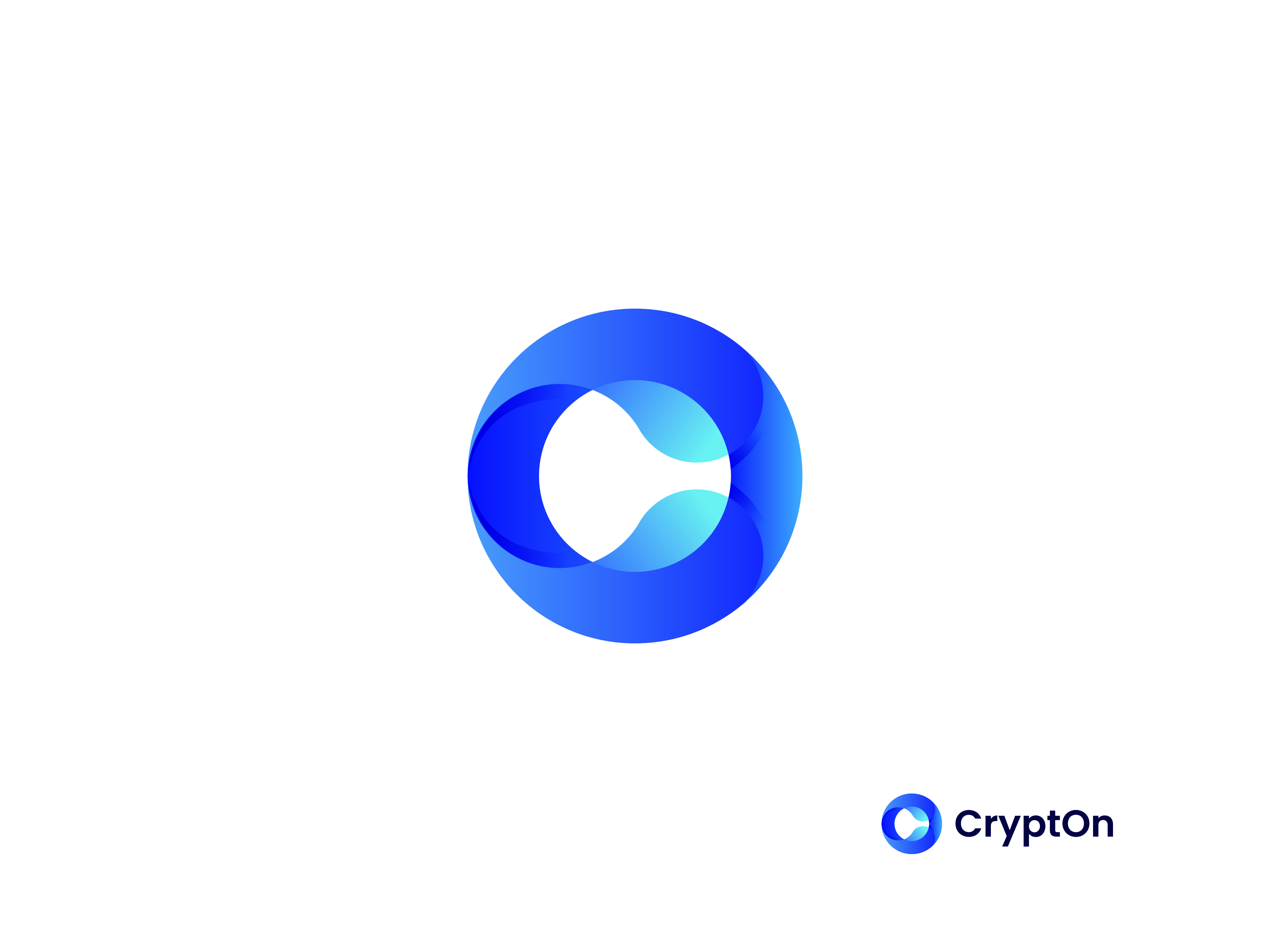 CryptOn - Abstract Crypto Currency Logo | Unused by Al Mamun | Logo ...