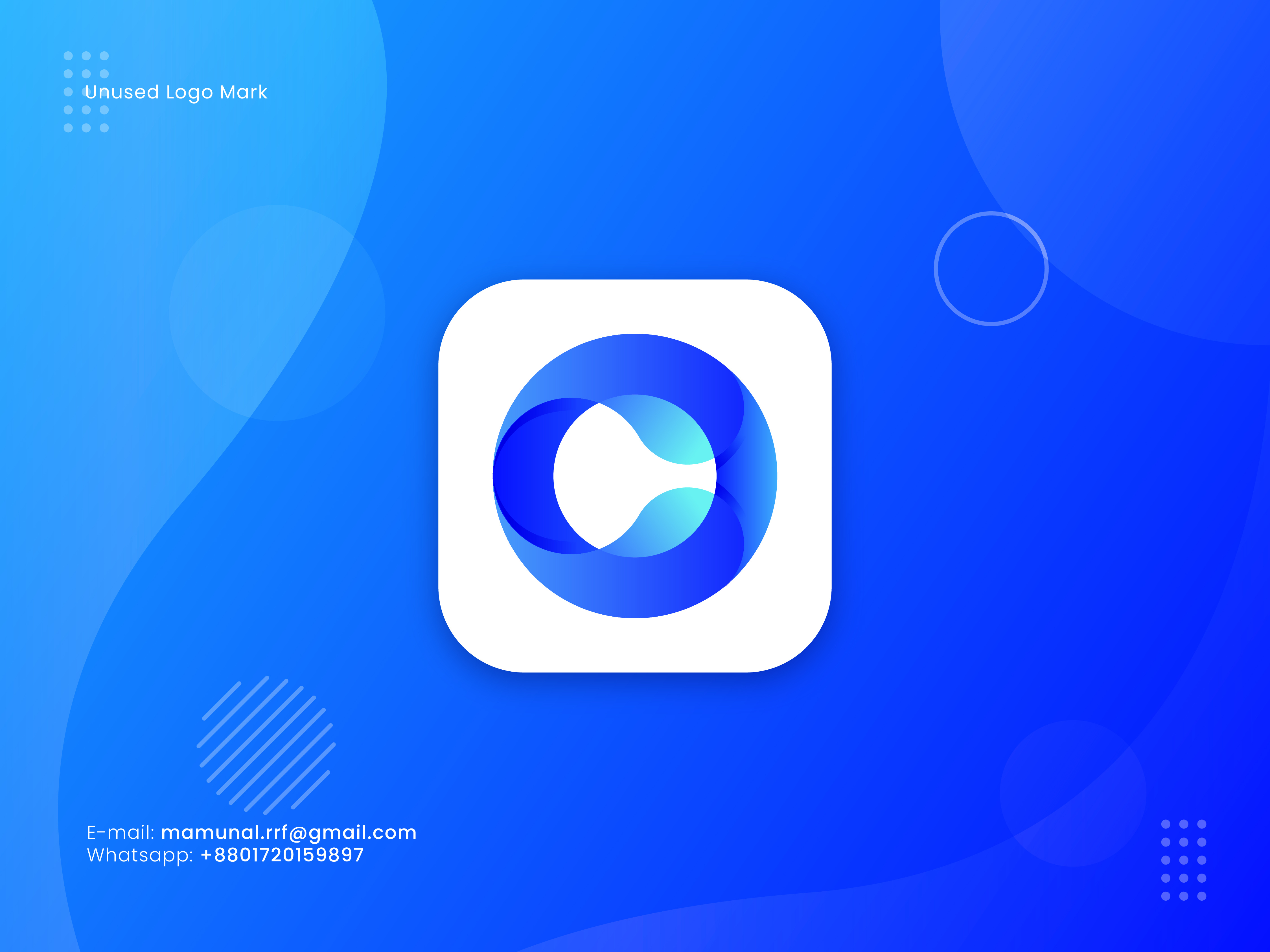 CryptOn - Abstract Crypto Currency Logo | Unused by Al Mamun | Logo ...