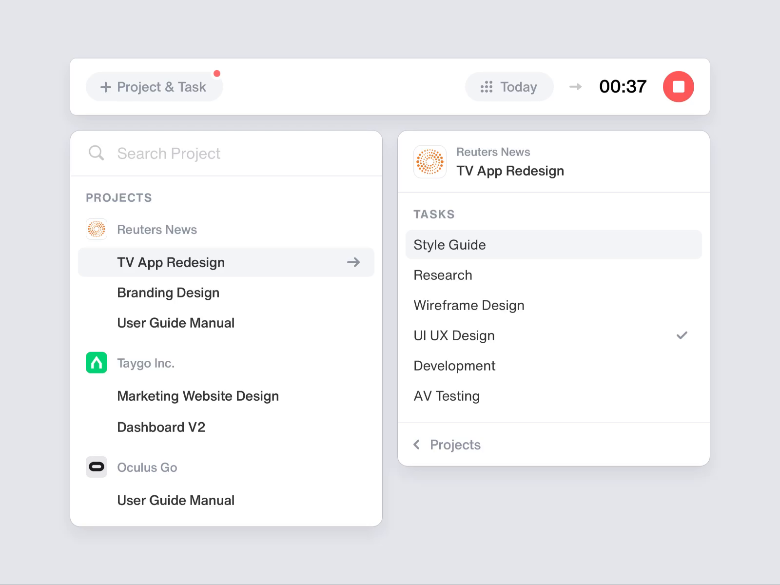 Tack - Time Tracker Animation by Bilal Ck for Stead on Dribbble