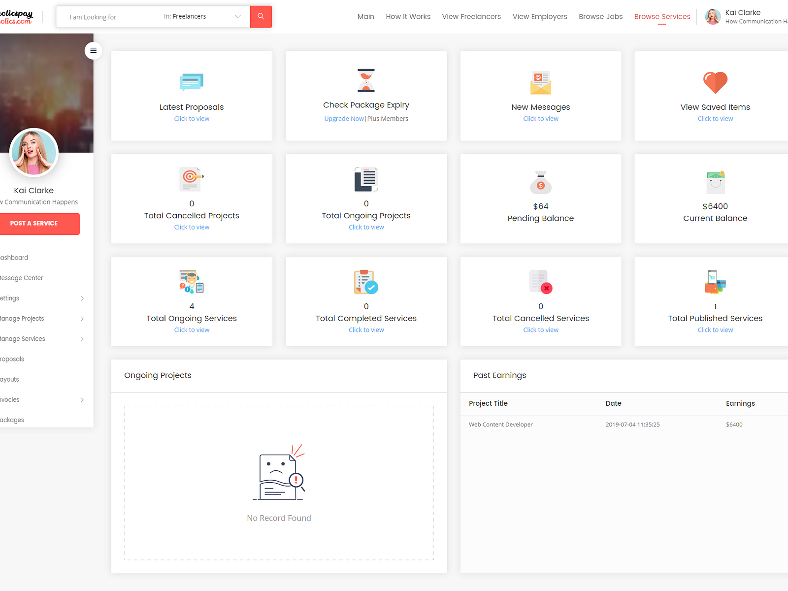 dashboard by godhani divyesh on Dribbble