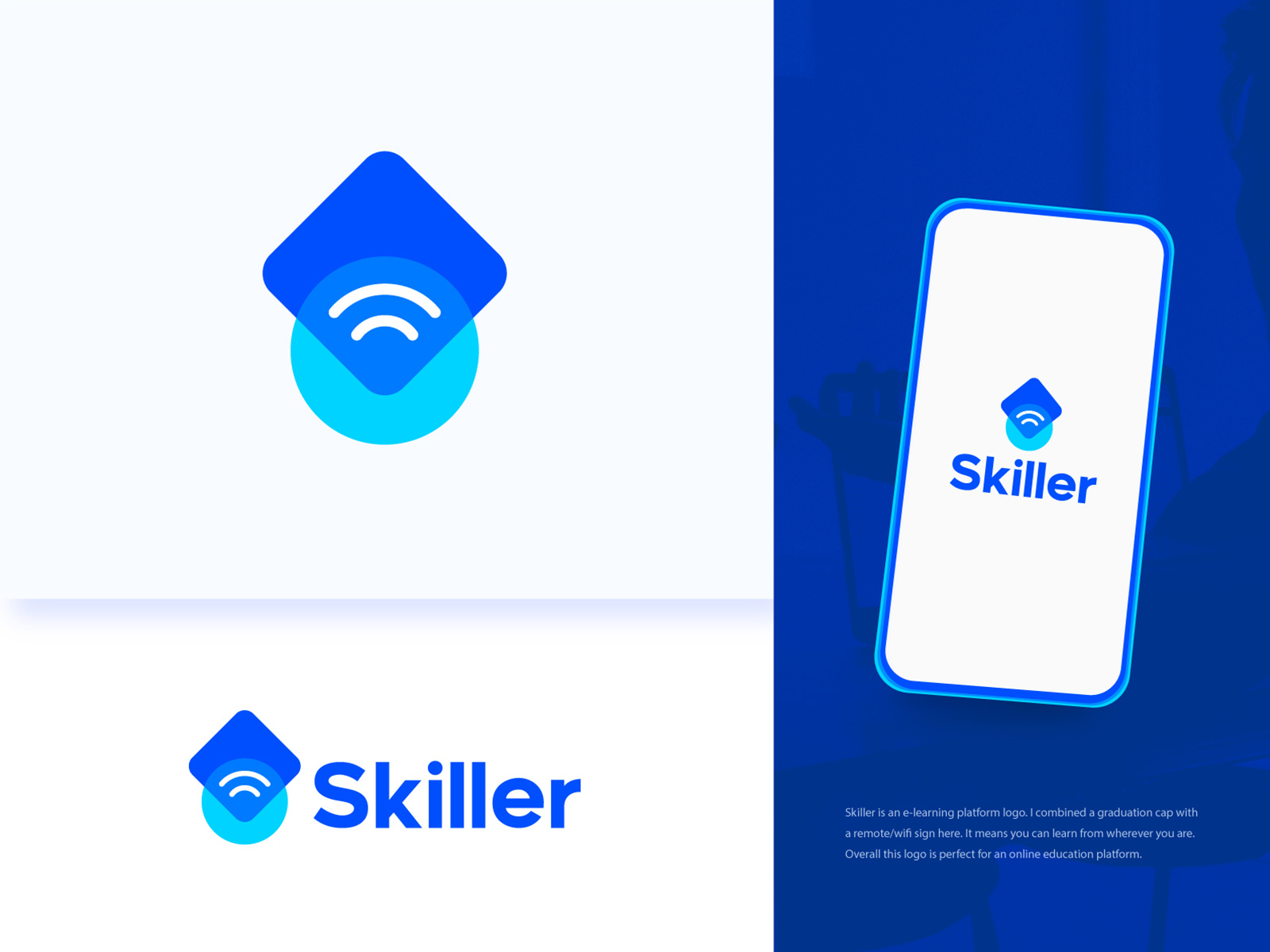 Skiller logo and branding design | Education logo design by Firoj Kabir ...