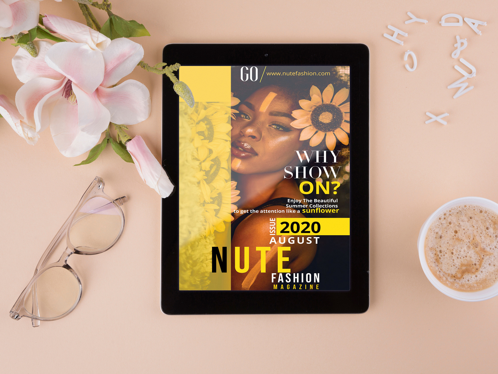 E-Magazine Cover by Sihabulhasan on Dribbble