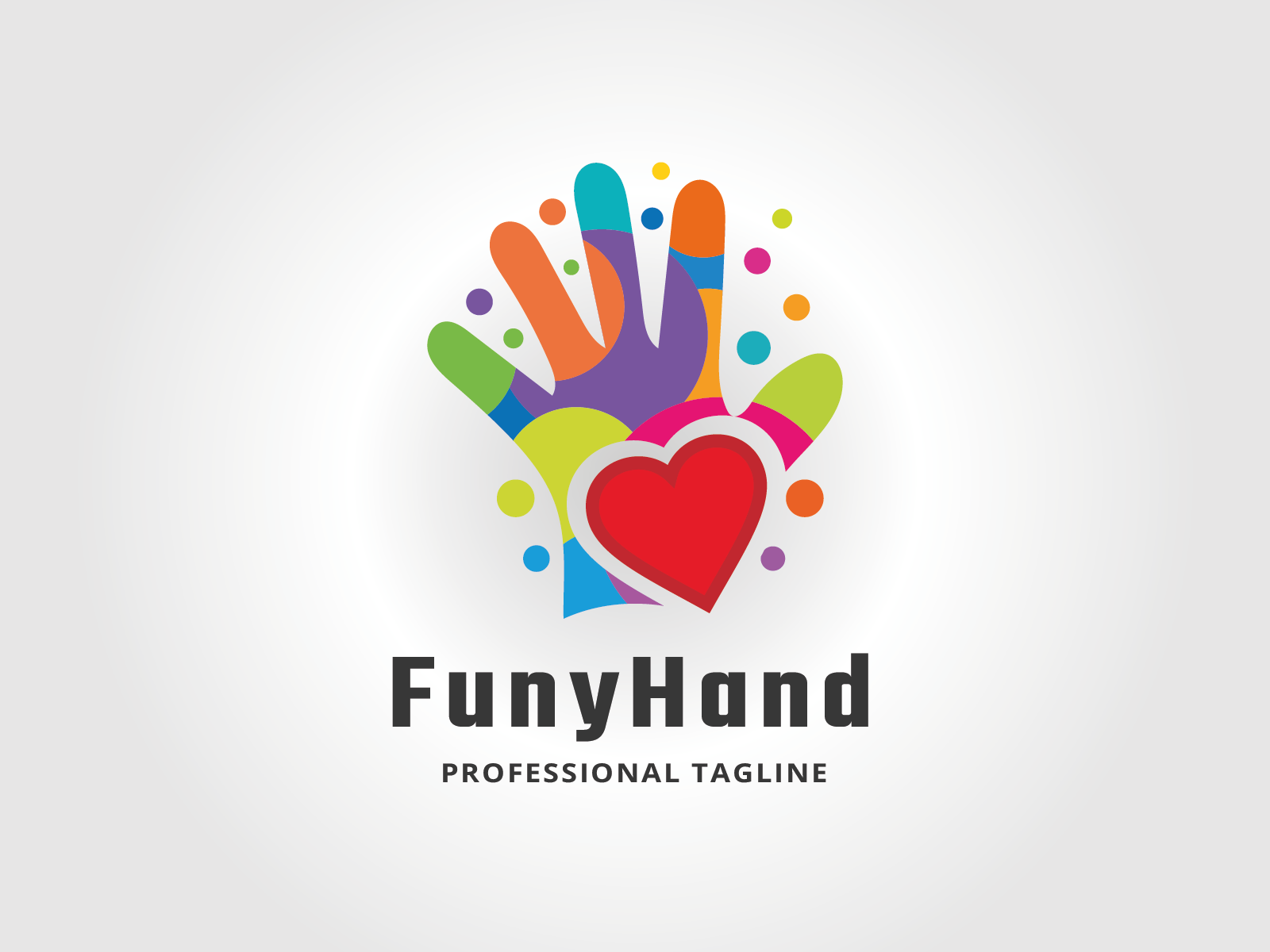 Logo Funy Hand by 10number5star on Dribbble