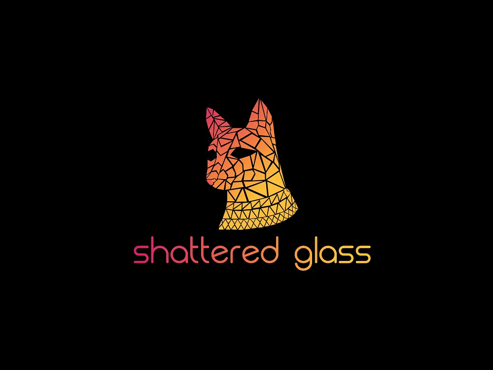 Shattered Logo Design designs, themes, templates and downloadable ...