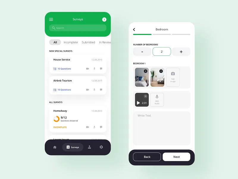 Survey UI designs, themes, templates and downloadable graphic elements ...