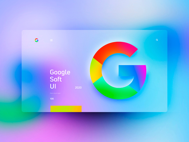 Google Soft UI by Maxim Nilov on Dribbble