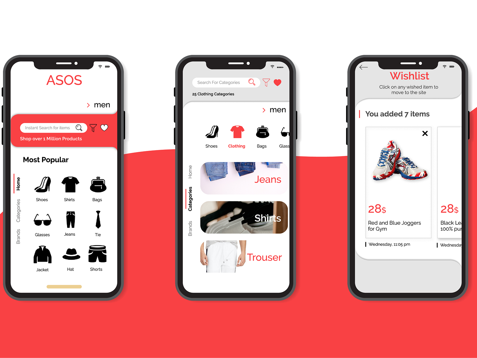ASOS Re-design Shopping App by Saif Ullah Bin Khaki on Dribbble