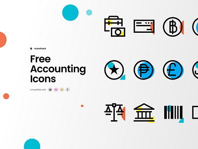 Free Accounting Icons by IconShock & ByPeople on Dribbble