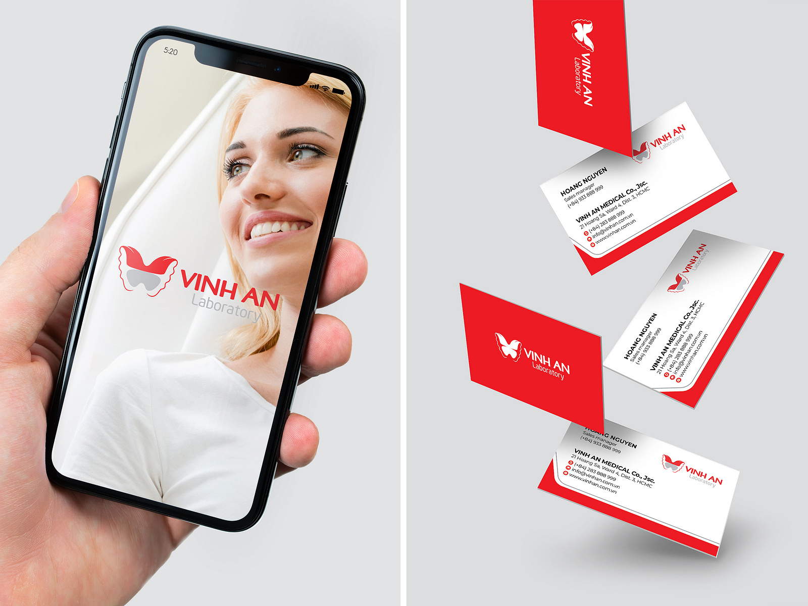Vinh An Brand Identity Design by Vien Nguyen on Dribbble