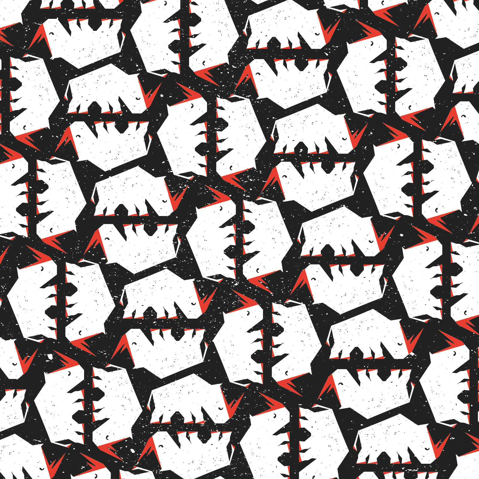 Rhino Pattern by Ahmed Farag on Dribbble