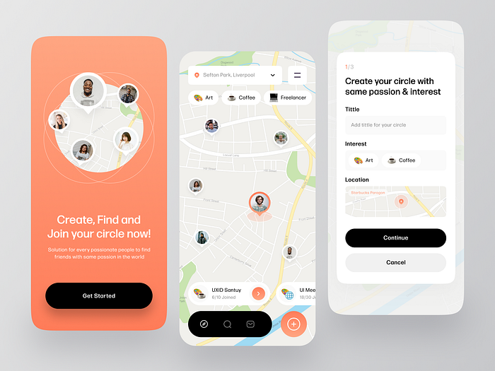Browse thousands of Map App images for design inspiration | Dribbble