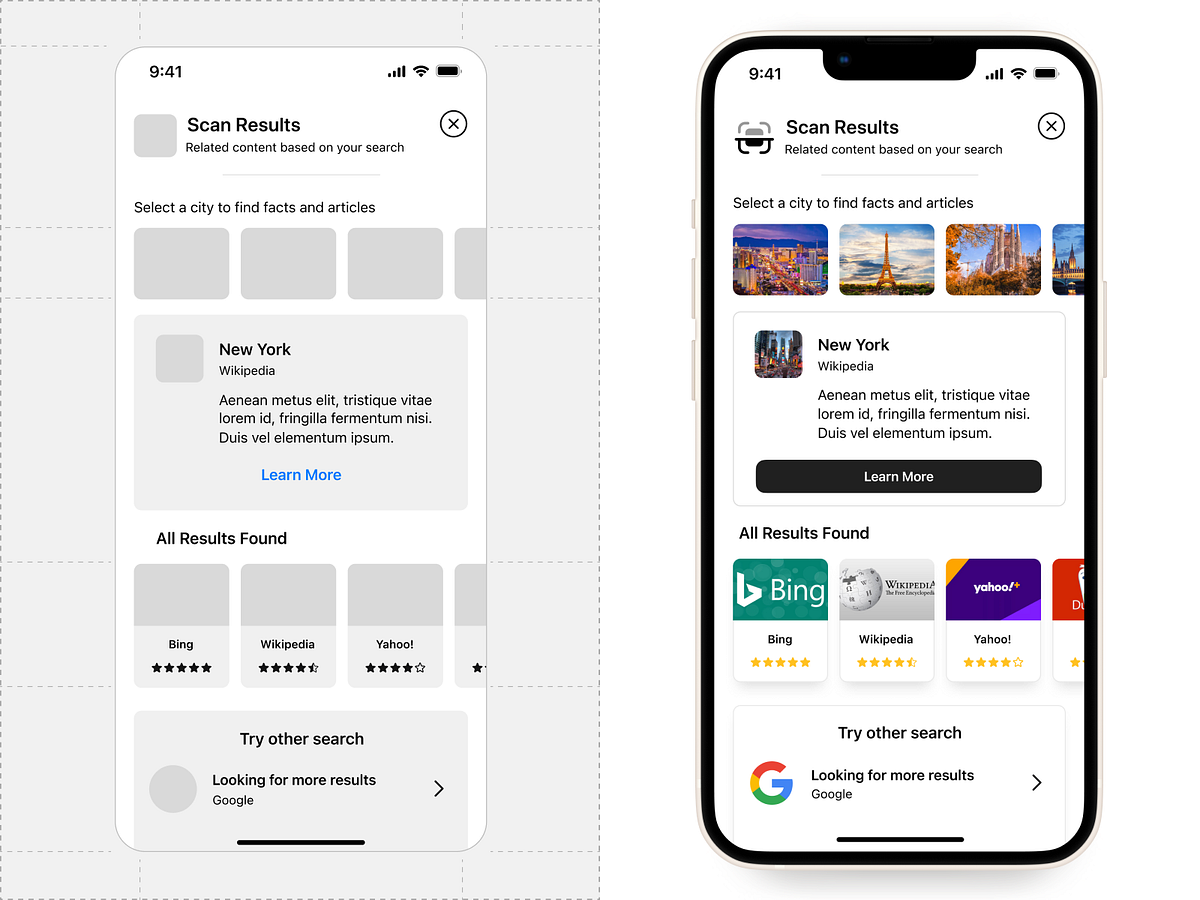 Wireframe To Mockup By Jordi Plaza On Dribbble