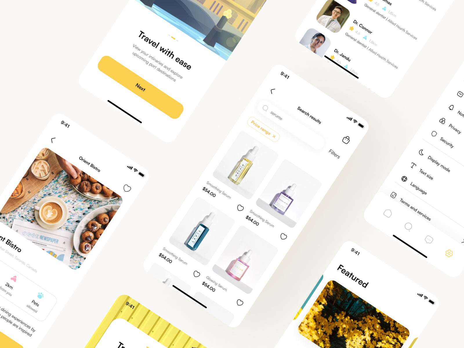 Hydra - Multipurpose App UI Kit by Capi Product on Dribbble