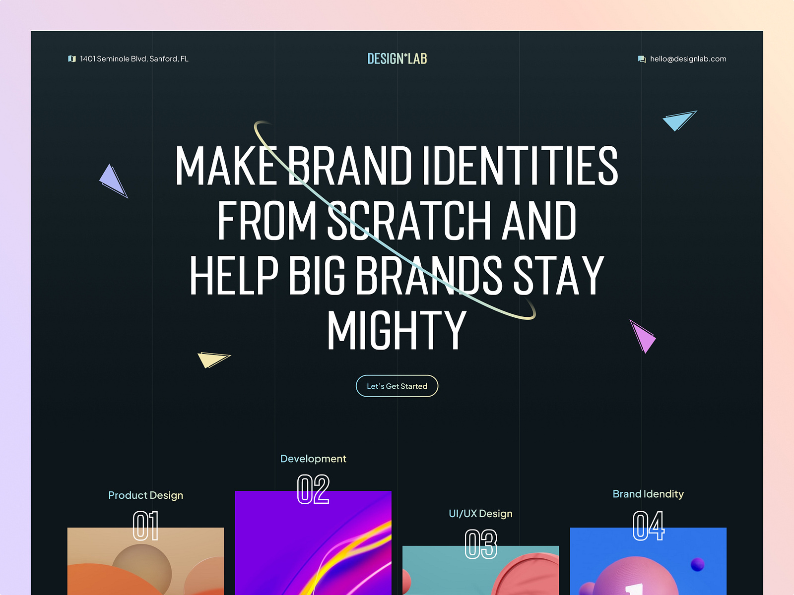 Branding Agency Landing Page Design by Md. Shahadat Hussain on Dribbble