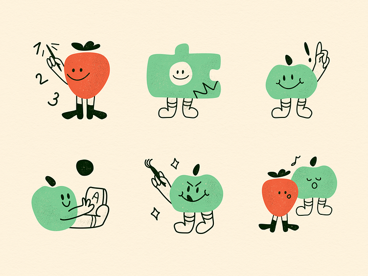 Activity Icons by Desire Creative Agency for Desire Creative on Dribbble