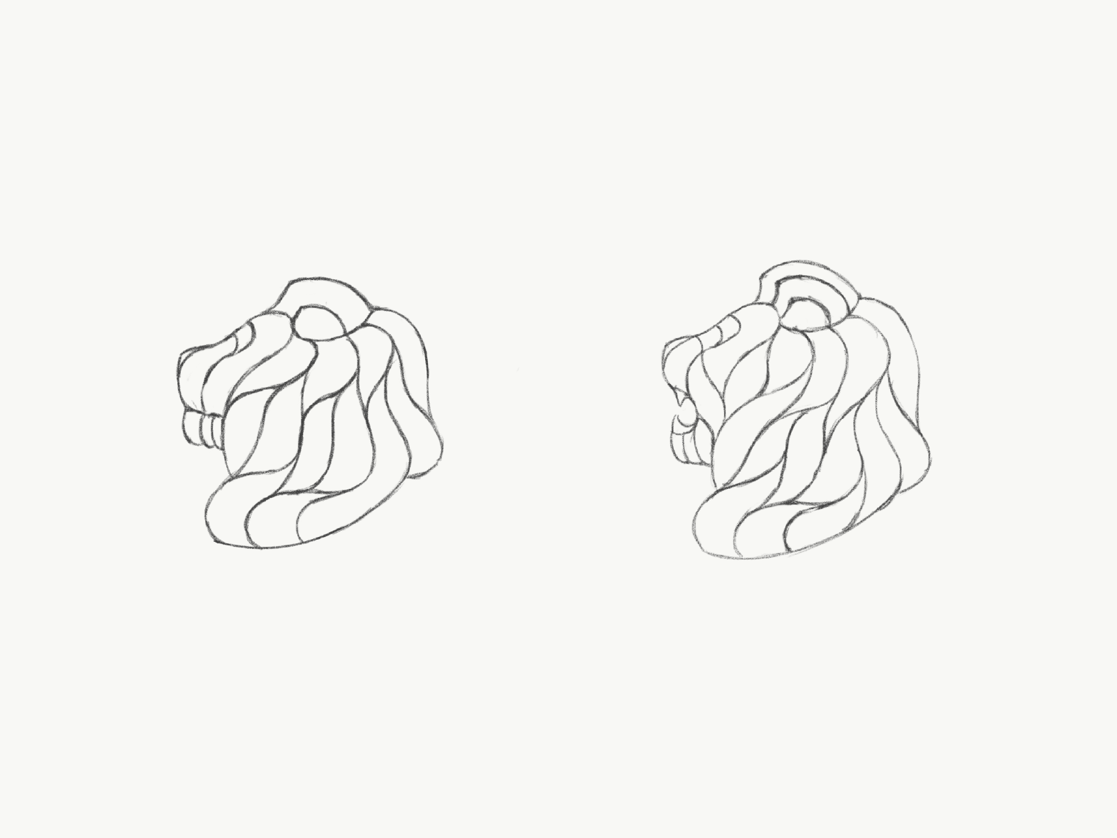 HSBC Lion Illustration by Patrick Geider on Dribbble