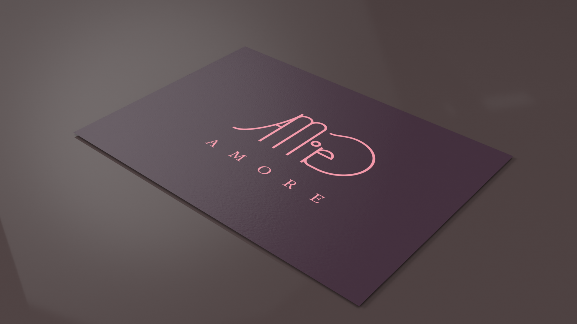 Amore Logo Design by Lauren Pletinckx on Dribbble