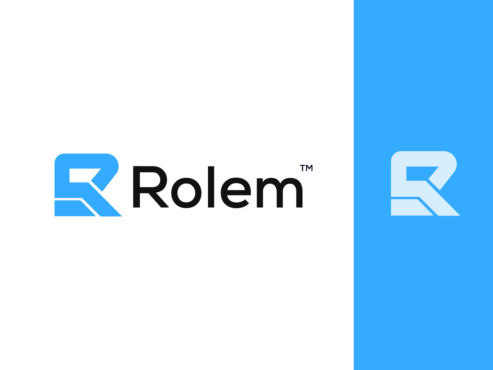 Rolem l R logo by Jisan Branding on Dribbble