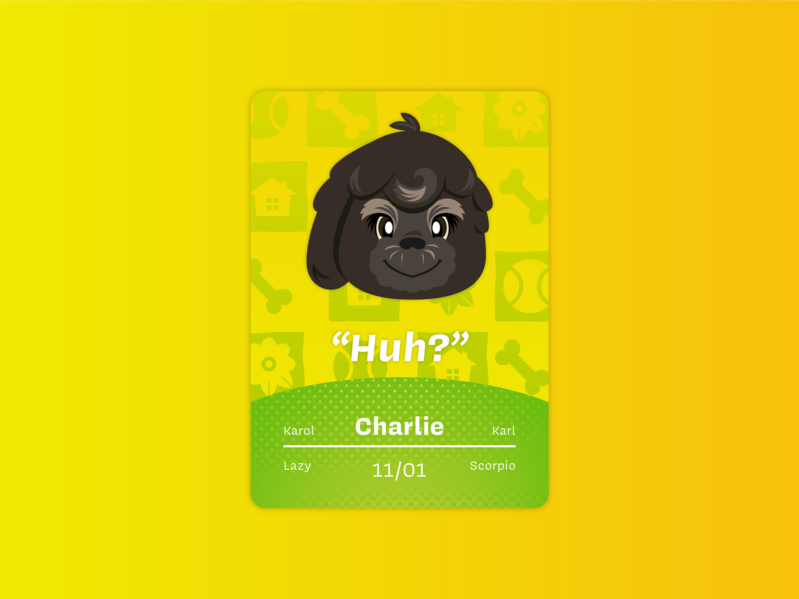 Animal Crossing | Charlie by Giorgie McCreary on Dribbble