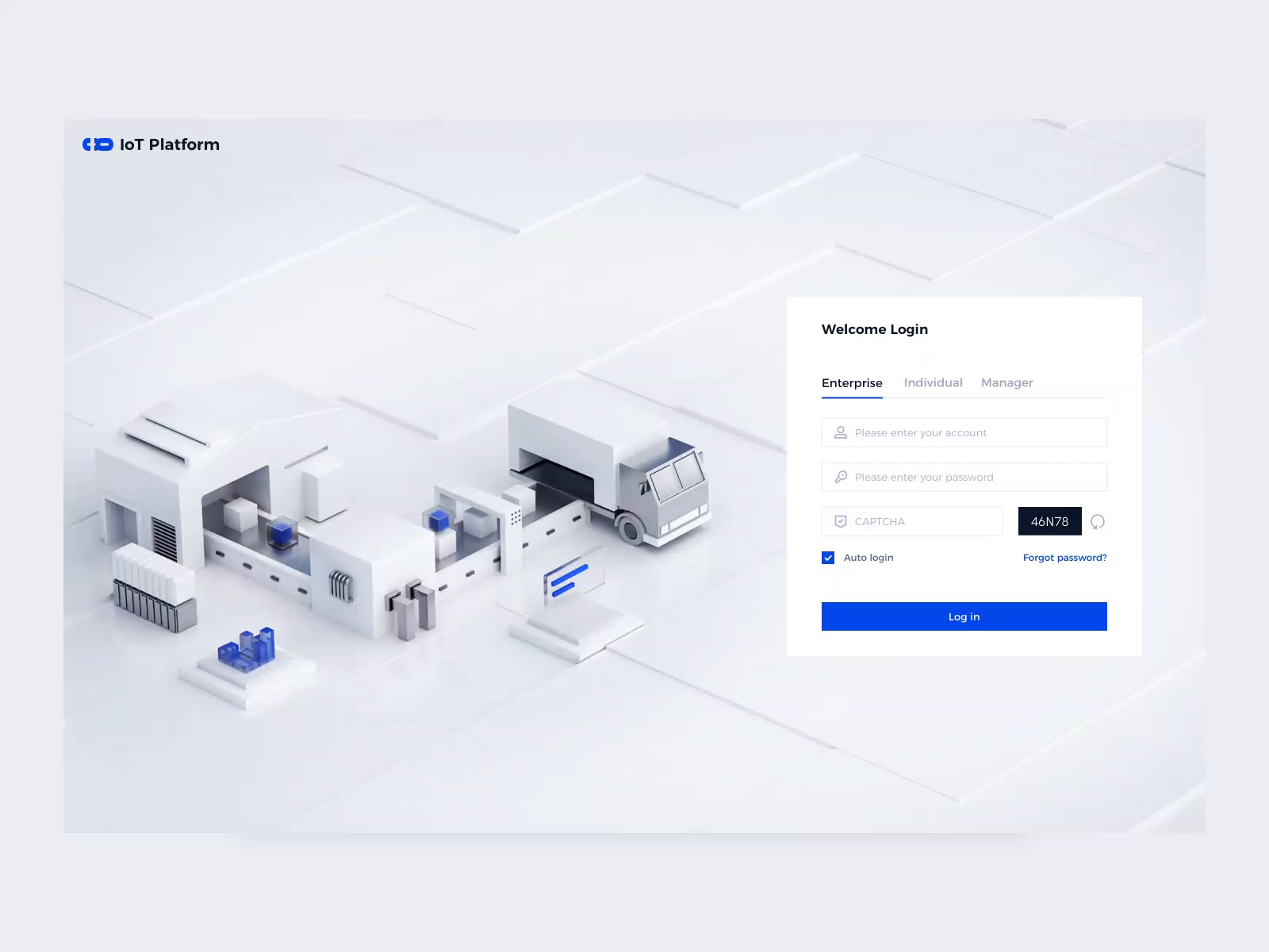 IoT Dashboard by ZAN on Dribbble