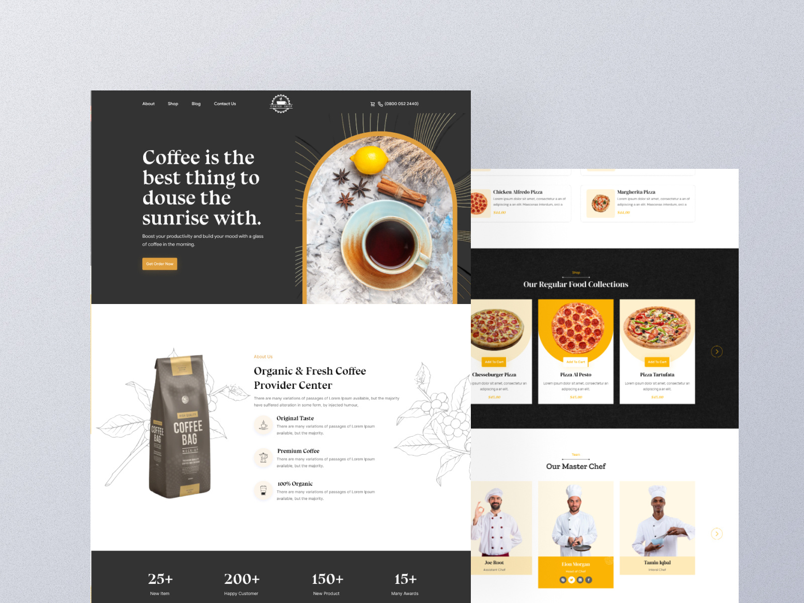 Coffee Roasting Company Website by FleexStudio for FleexStudio | UI/UX ...