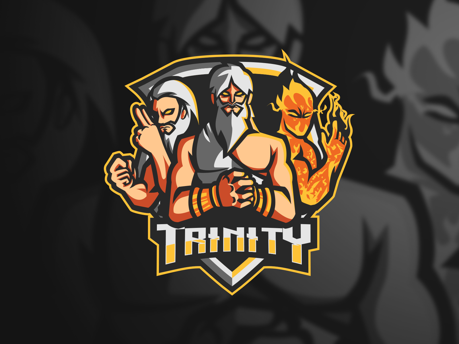 Trinity Mascot Esports Logo For Sale by Roemefil Gabiano on Dribbble
