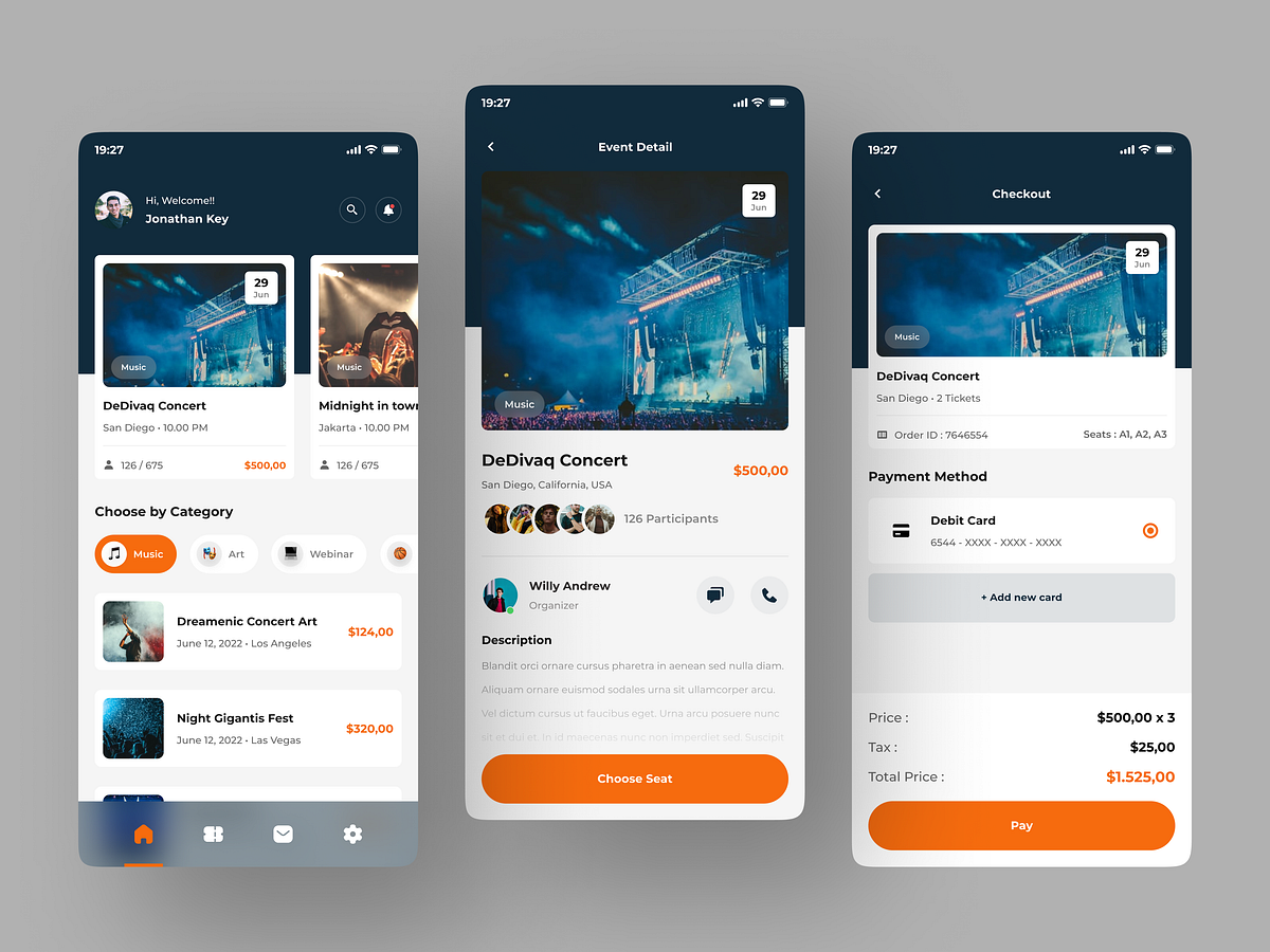 Musicly - Musical Instrument Rental Web by Regi Pangestu on Dribbble