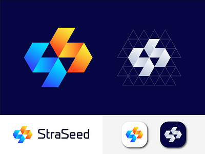 Ss Letter Design designs, themes, templates and downloadable graphic ...
