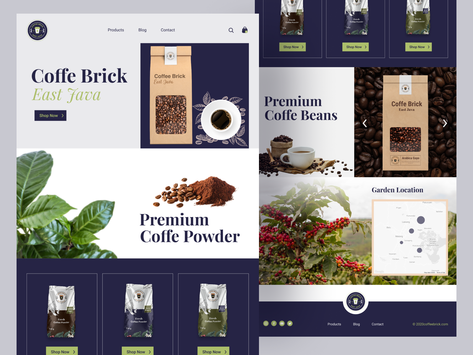 Coffee Brick by Ahmad Aji Santoso on Dribbble