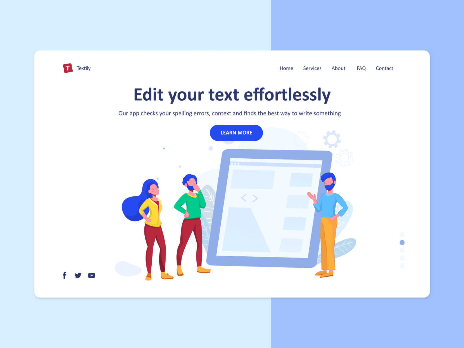 Text editor by Kavala on Dribbble