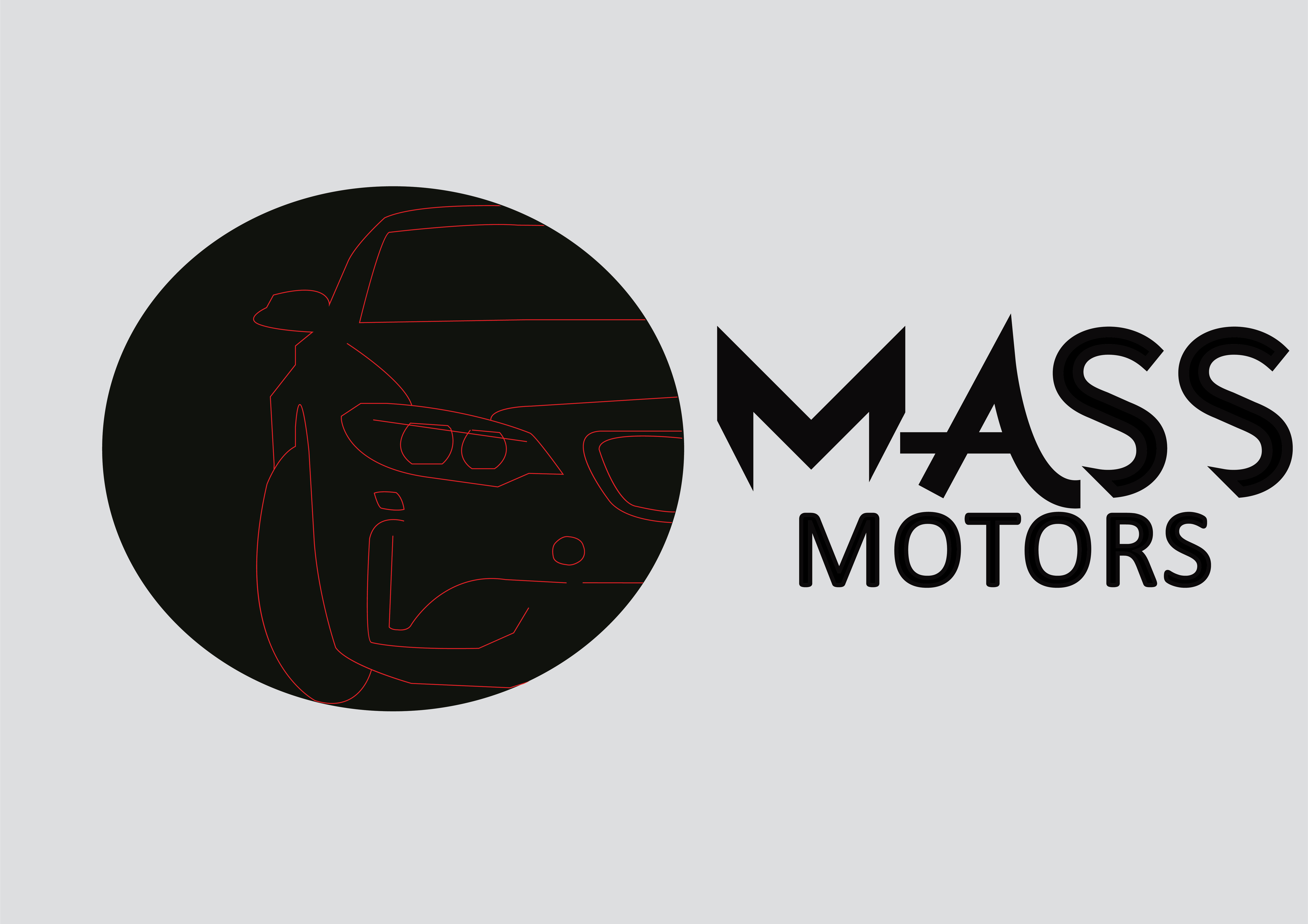 Mass motors logo (2) by Descent Z on Dribbble