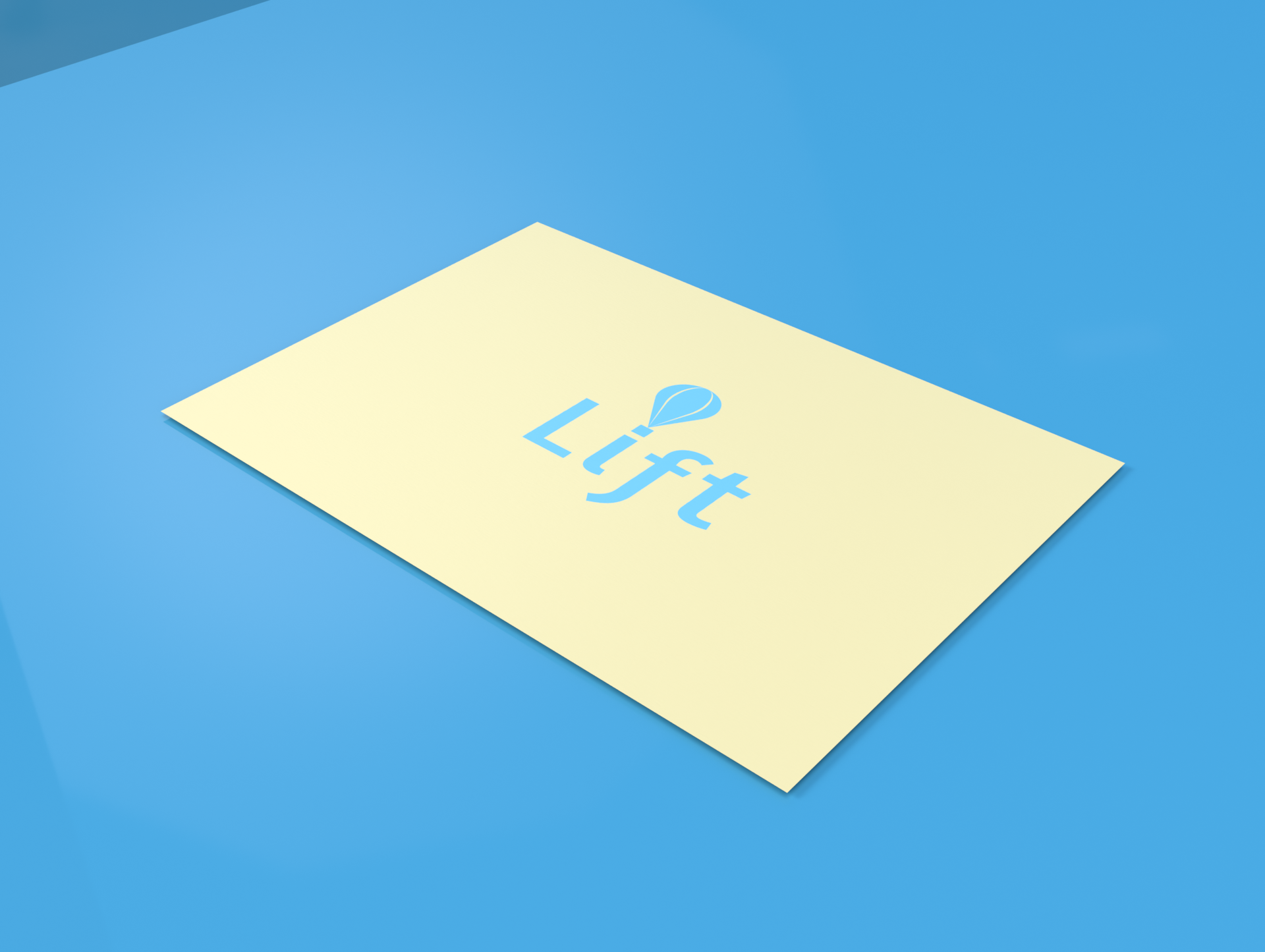Lift Logo Design Mockup by Lauren Pletinckx on Dribbble