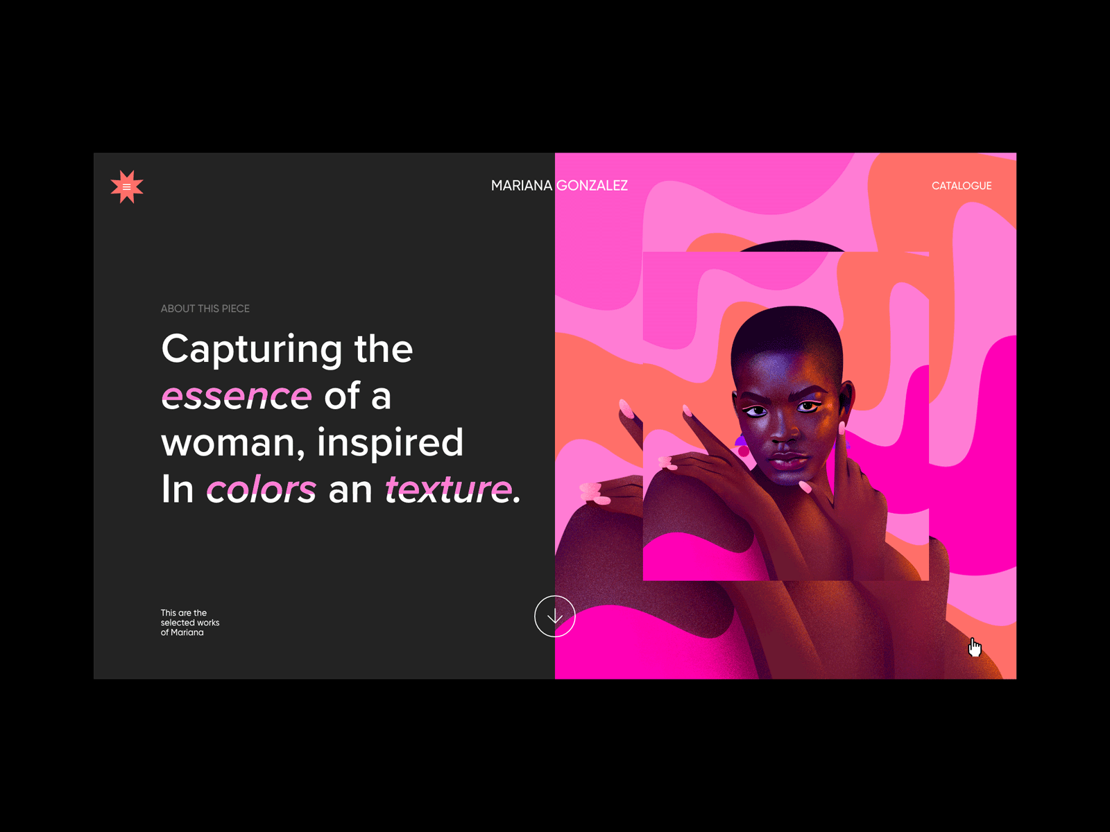 Website direction by Mariana Gonzalez on Dribbble