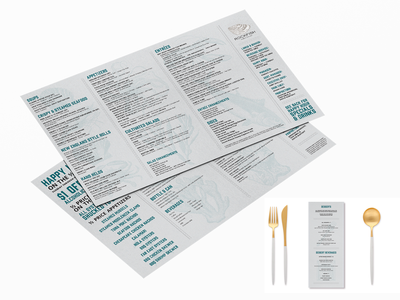 Restaurant Menus by LUMI on Dribbble