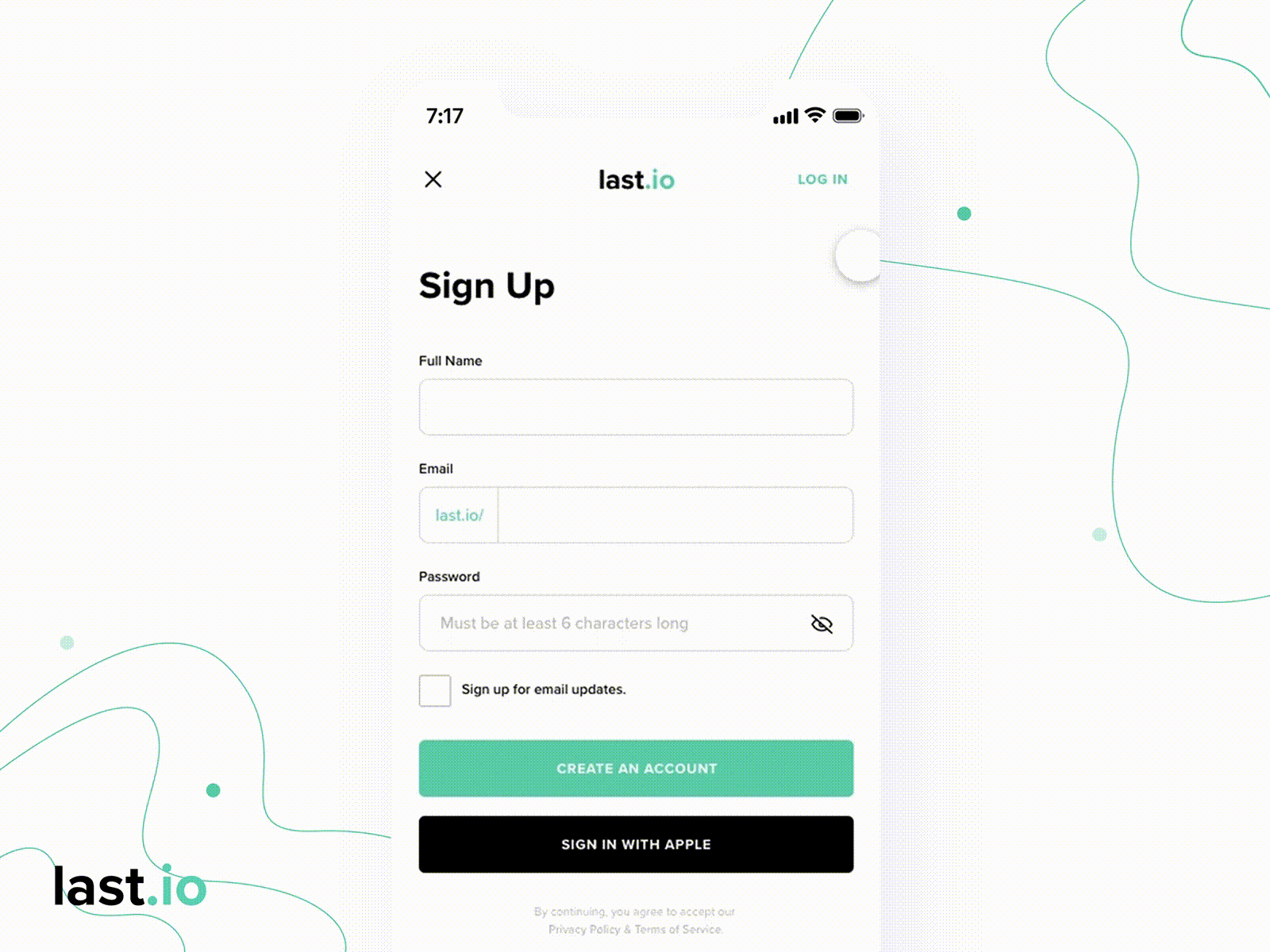 Adobe XD Playoff: Sign Up Form by Johann Clein on Dribbble